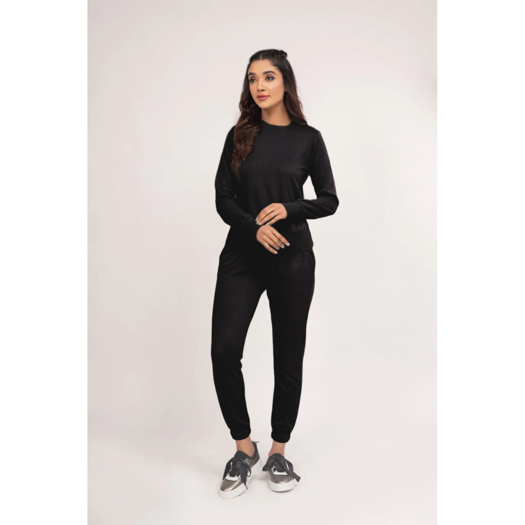 Sweat Set - Black– Redpoll.pk